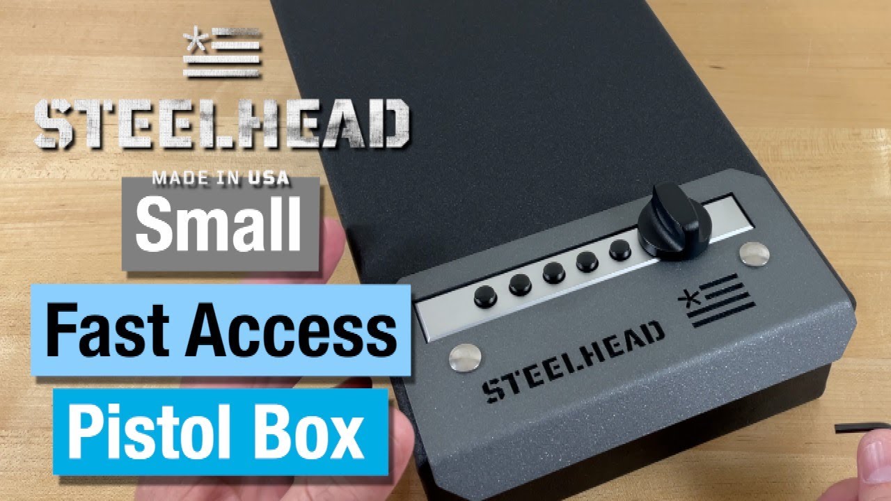 Steelhead Small Fast-Access Pistol Box: Approved - YouTube