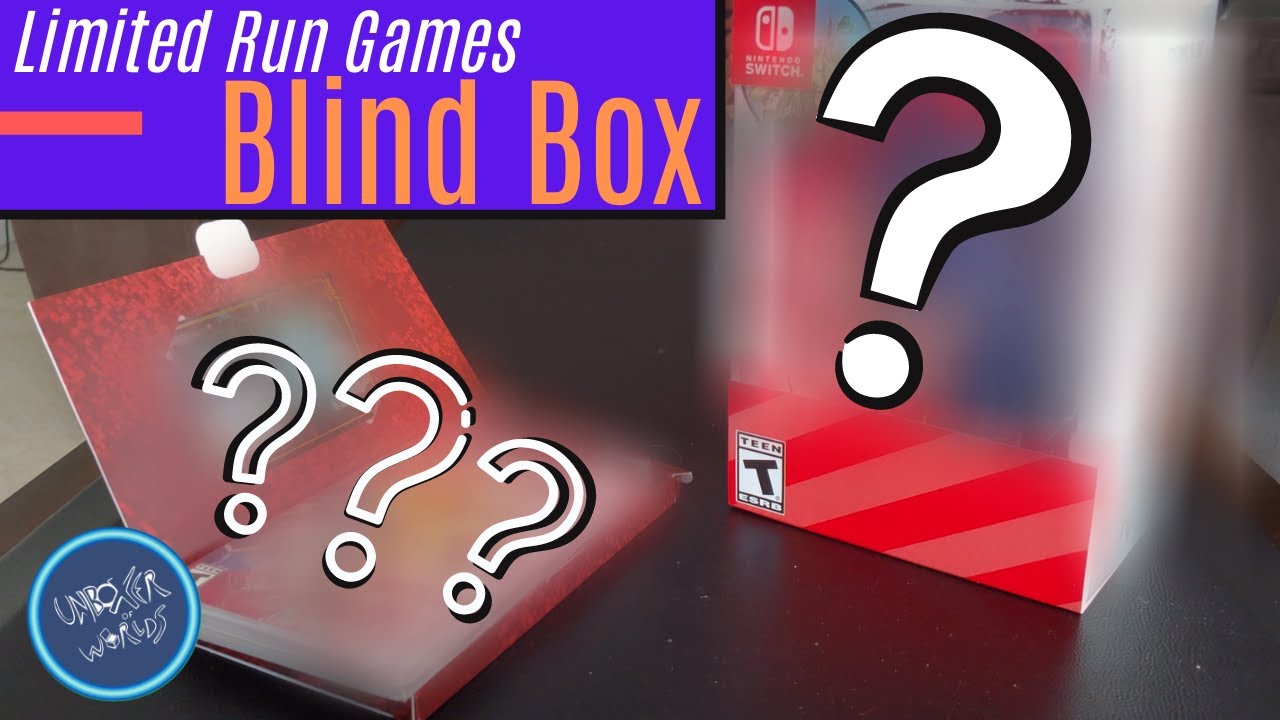 I Got WHAT?! What's in my Limited Run Games Blind Box? - YouTube