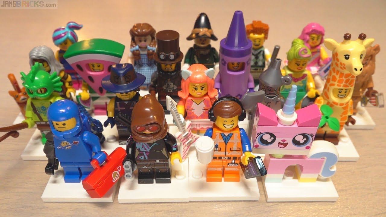 Build ⏩ All 20 LEGO Movie 2 collectible minifigures! - YouTube