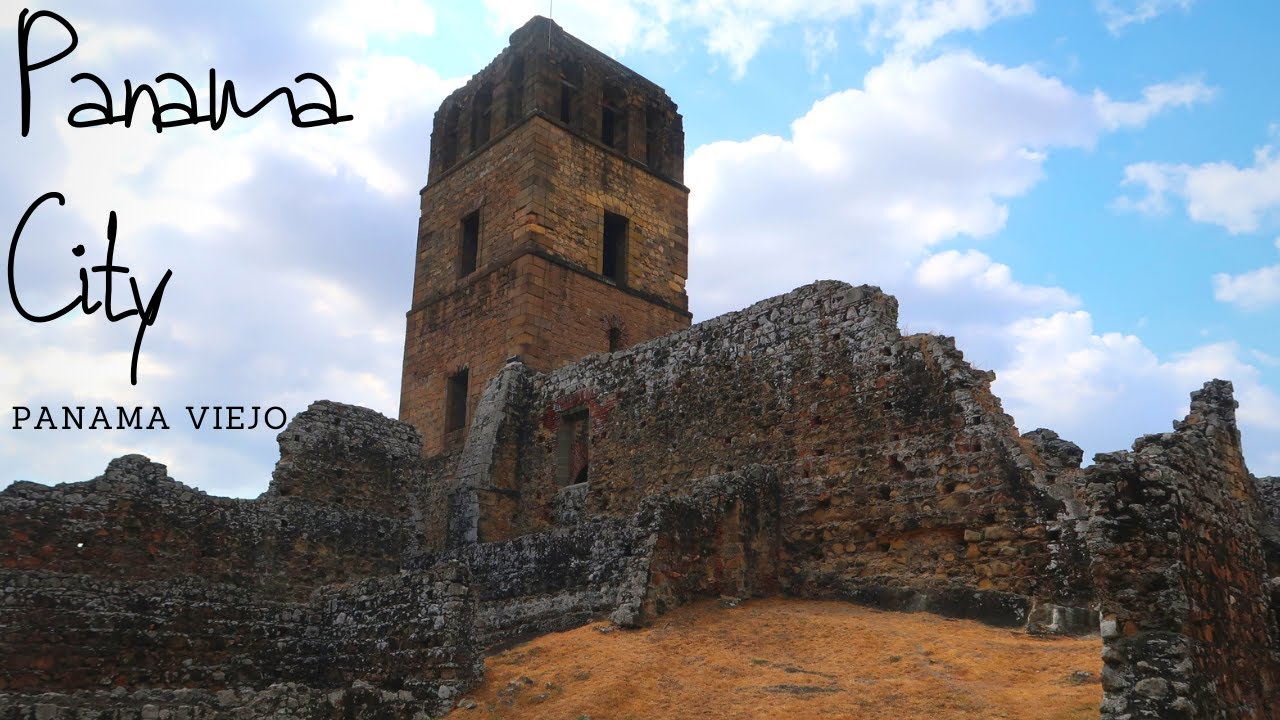 Completely ALONE at Panama's Oldest Place (Panama Viejo) - YouTube