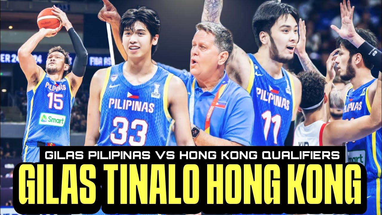 Gilas Pilipinas DOMINANT laban sa Hong Kong! PINULBOS ni Kai Sotto at ...
