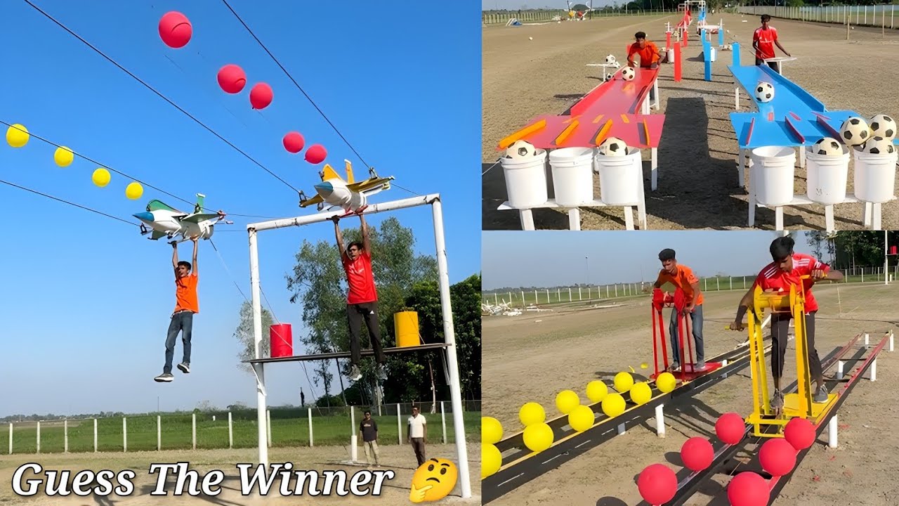Ultimate Balloon Popping and Football Showdown 🔥| Guess The Winner🤔 ...