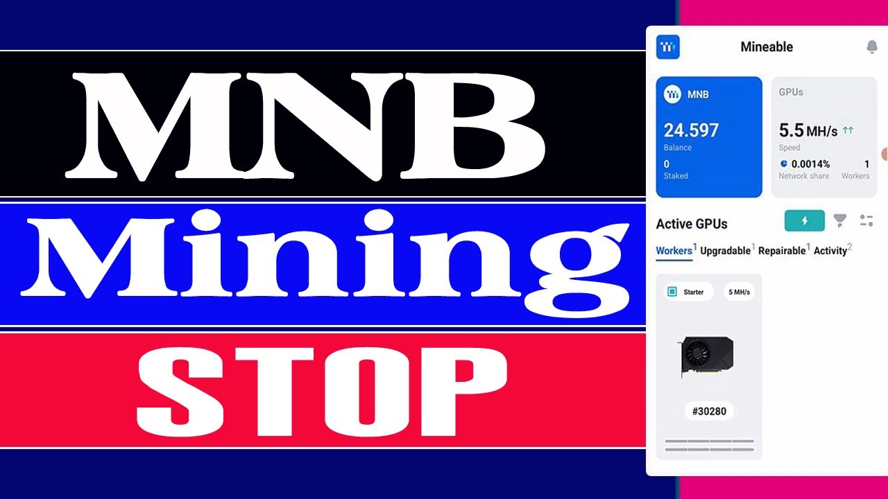 Mineable Mining Stopped Solution - YouTube