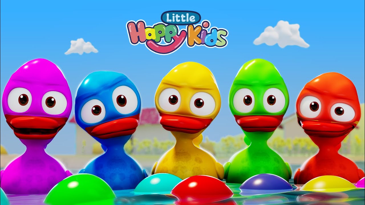 5 Little Ducks 🦆 + Old MacDonald 👨‍🌾 | Nursery Rhymes for Kids - YouTube