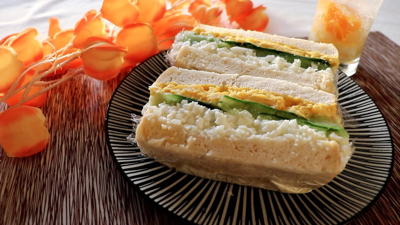 Three colors sandwich Recipe - YouTube