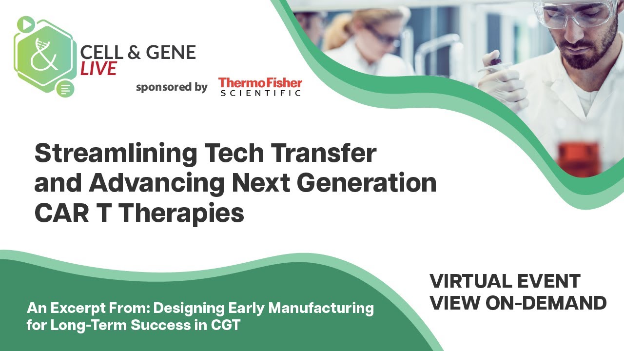Streamlining Tech Transfer and Advancing Next Generation CAR T ...