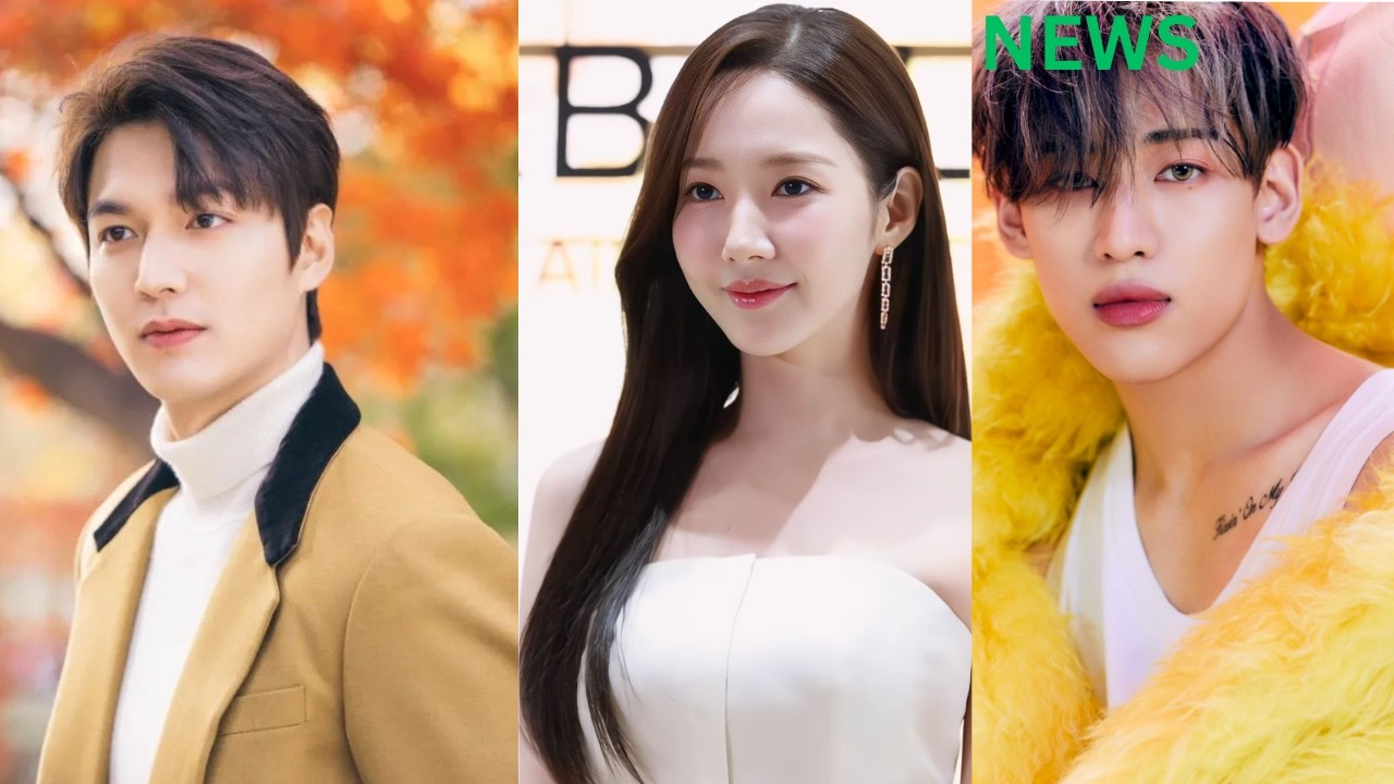 Park min young, Bam Bam, JK, Lee Min Ho, News💜😊 - YouTube