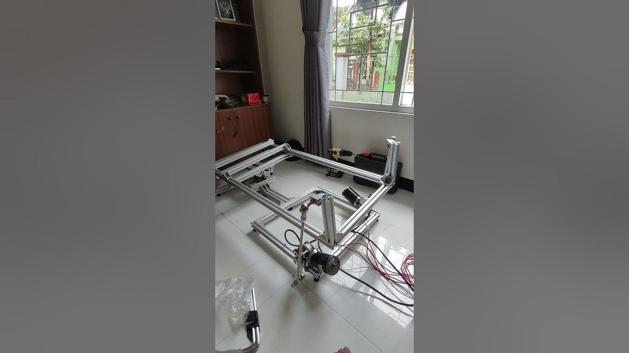 DIY 2DOF motion simulator - YouTube