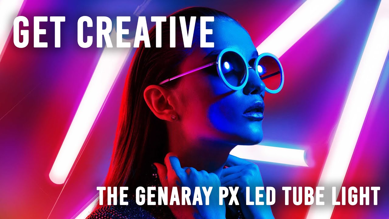 Getting Creative with the Genaray PX LED Tube Light Ecosystem - YouTube
