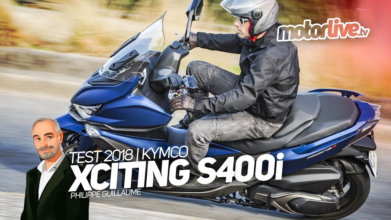 KYMCO XCITING S400i | TEST 2018 - YouTube