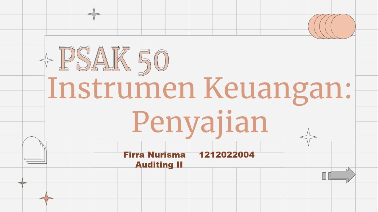 PSAK 50 - Instrumen keuangan: Penyajian - YouTube