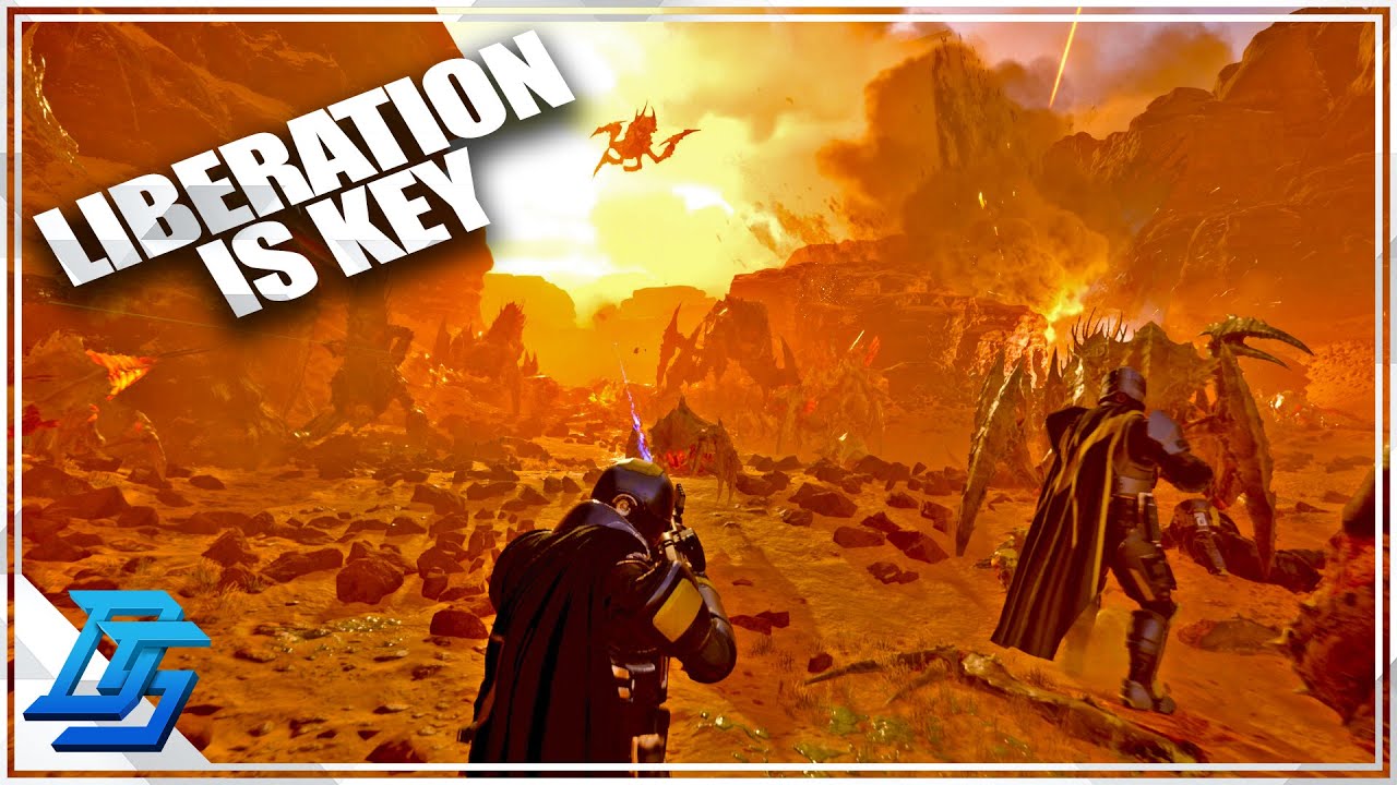 Helldivers 2 | LIBERATION IS KEY LETS TAKE THE FIGHT TO EM ...