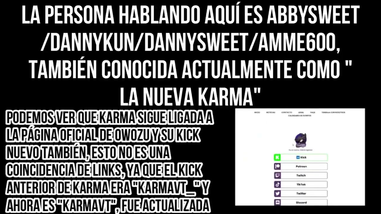 LOS AUDIOS FLTRADOS DE LA NUEVA KARMAVT (Abby Sweet/Danny Sweet/Danny ...