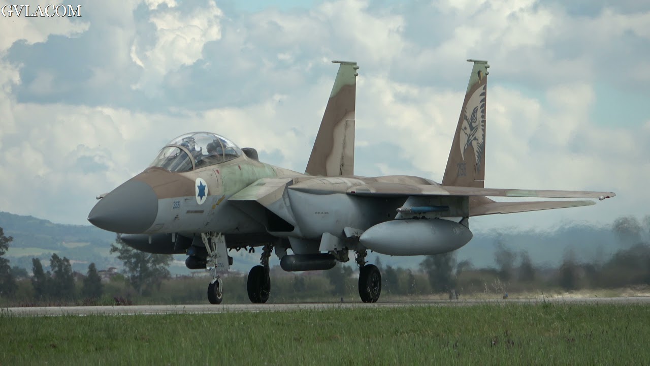 Iniochos 2021 Israel Air Force F-15 Raam - YouTube