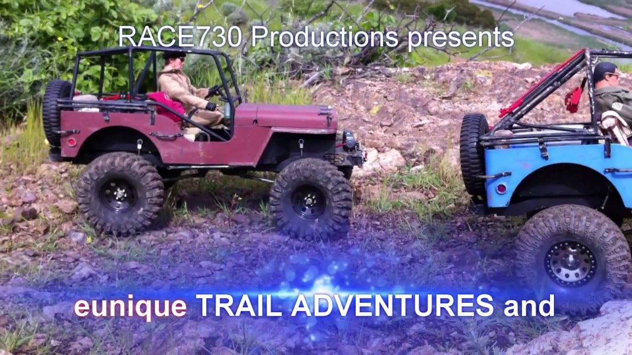 GI Joe Jeep Willys - Dos Amigos Crawling The Trails - YouTube