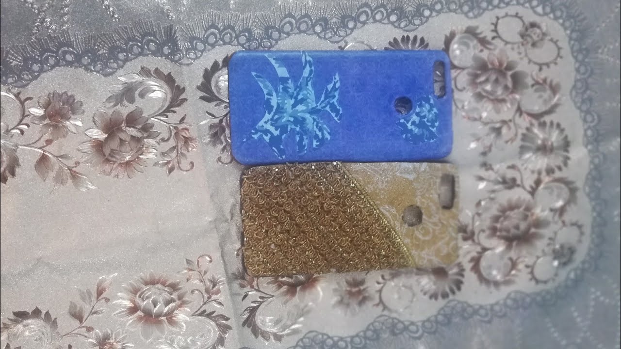 Enhancing mobile cover using mod podge/DIY mobile cover at home - YouTube
