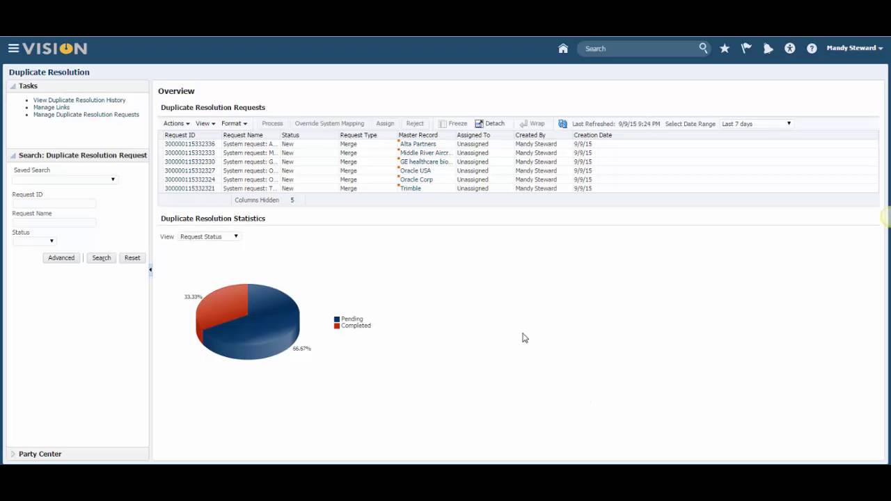 Oracle Sales Cloud - CDM Batch Deduplication - YouTube