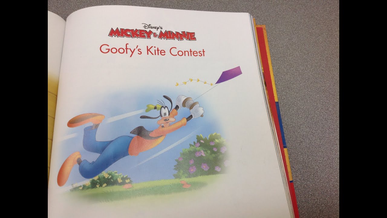 Walt Disney's MICKEY & MINNIE Storybook Collection Goofy's Kite Contest ...