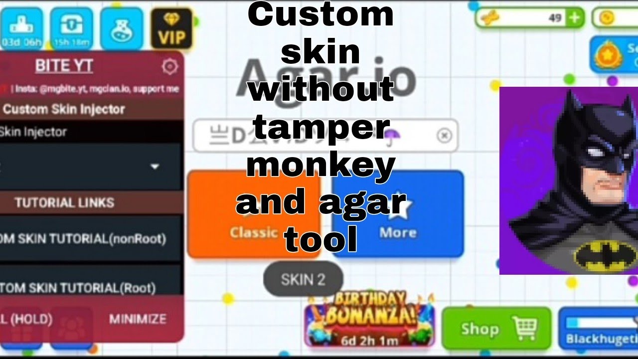 How to make custom skin (without tamper monkey and agar tool) Android ...