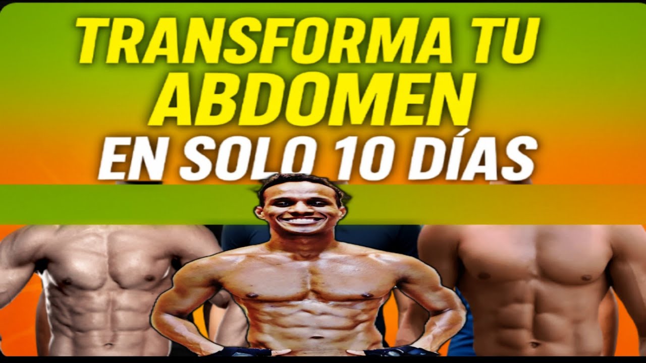 Transforma tu ABDOMEN en SOLO 10 DÍAS | Rutina rápida en casa sin ...