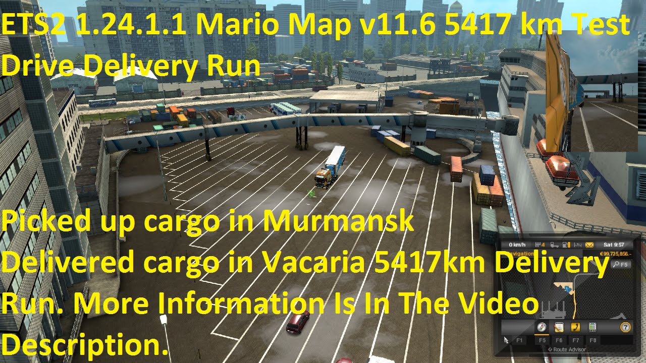 Mario Map V127 211118 Update For V133 Ets2 Mods
