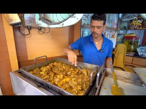 Most Viral Bihari Style Mutton Tash With Bhunja Making Rs. 120/- Only l ...