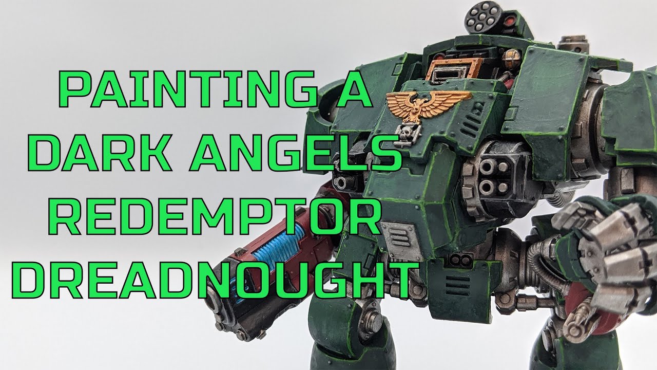 Warhammer 40k Dark Angels Dreadnought