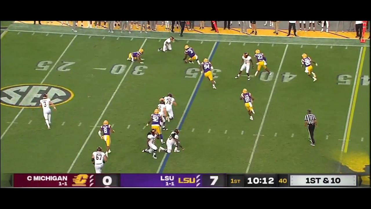 Derek Stingley big hit to cause fumble for touchdown - YouTube