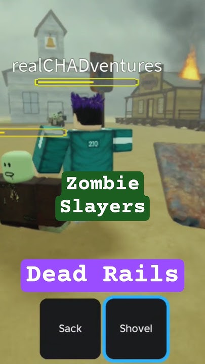 We Took Down A Horde of Zombies in Dead Rails Roblox #deadrails #deadrailsroblox # ...