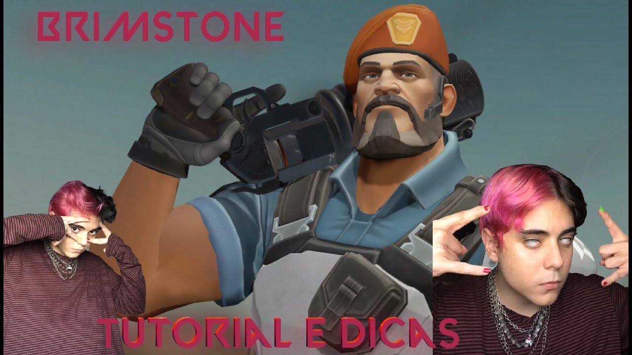 COMO JOGAR DE BRIMSTONE? TUTORIAL E DICAS - VALORANT - YouTube
