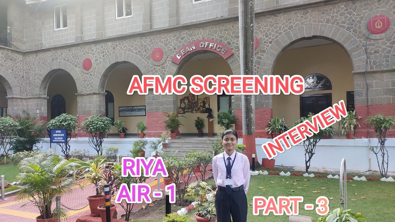 AFMC ⚔️ INTERVIEW ⭐⭐ 👩‍ ️⭐⭐ - YouTube