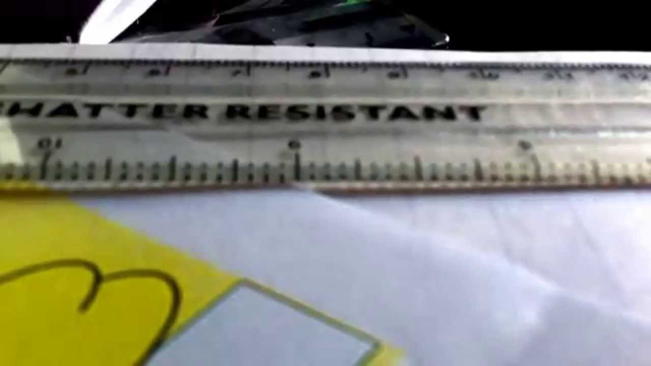 How to PLAY a ruler - YouTube