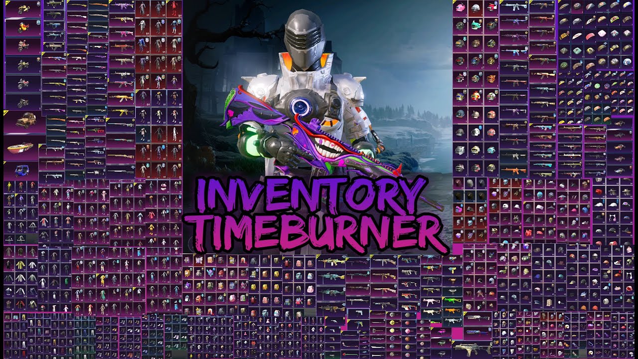 26k Sub + 65k follower Special | My PUBGM Inventory | Timeburner Gaming ...