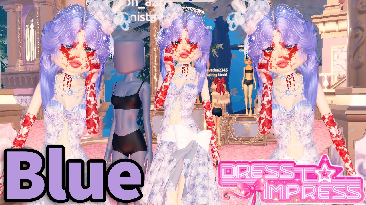 Theme Blue Everything is Blue - DTI - DRESS TO IMPRESS #roblox - YouTube