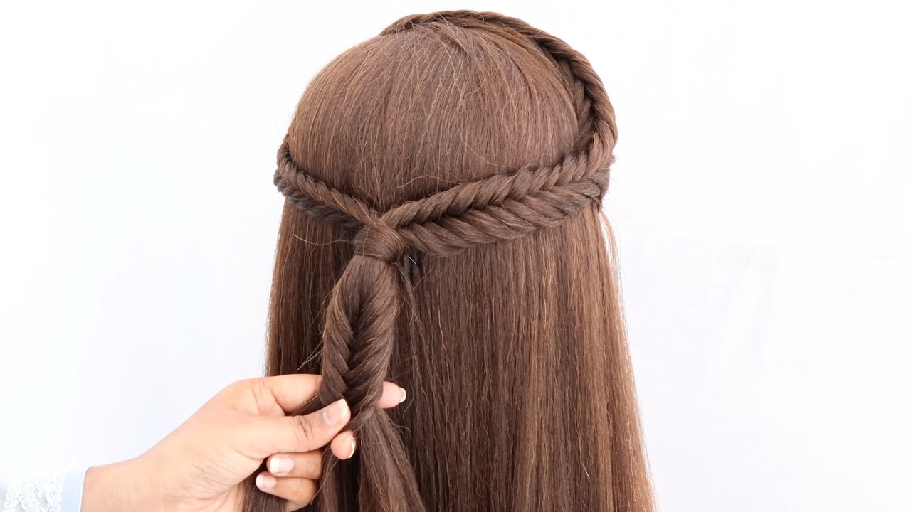 Open Hairstyle | Simple Open Hair Hairstyle | Amazing Hairstyle - YouTube