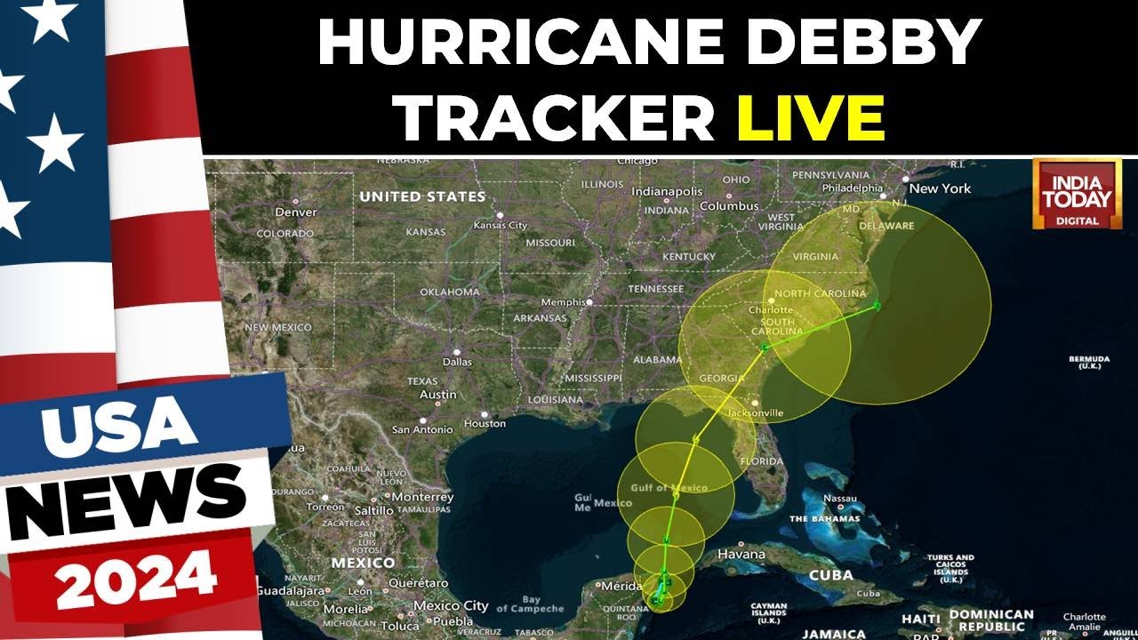 LIVE Hurricane Debby Updates | Hurricane Leaves Devastation Across ...