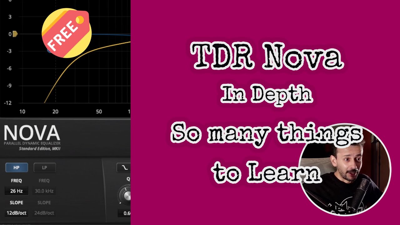 TDR Nova Inside Out, not just a Free Plugin - YouTube