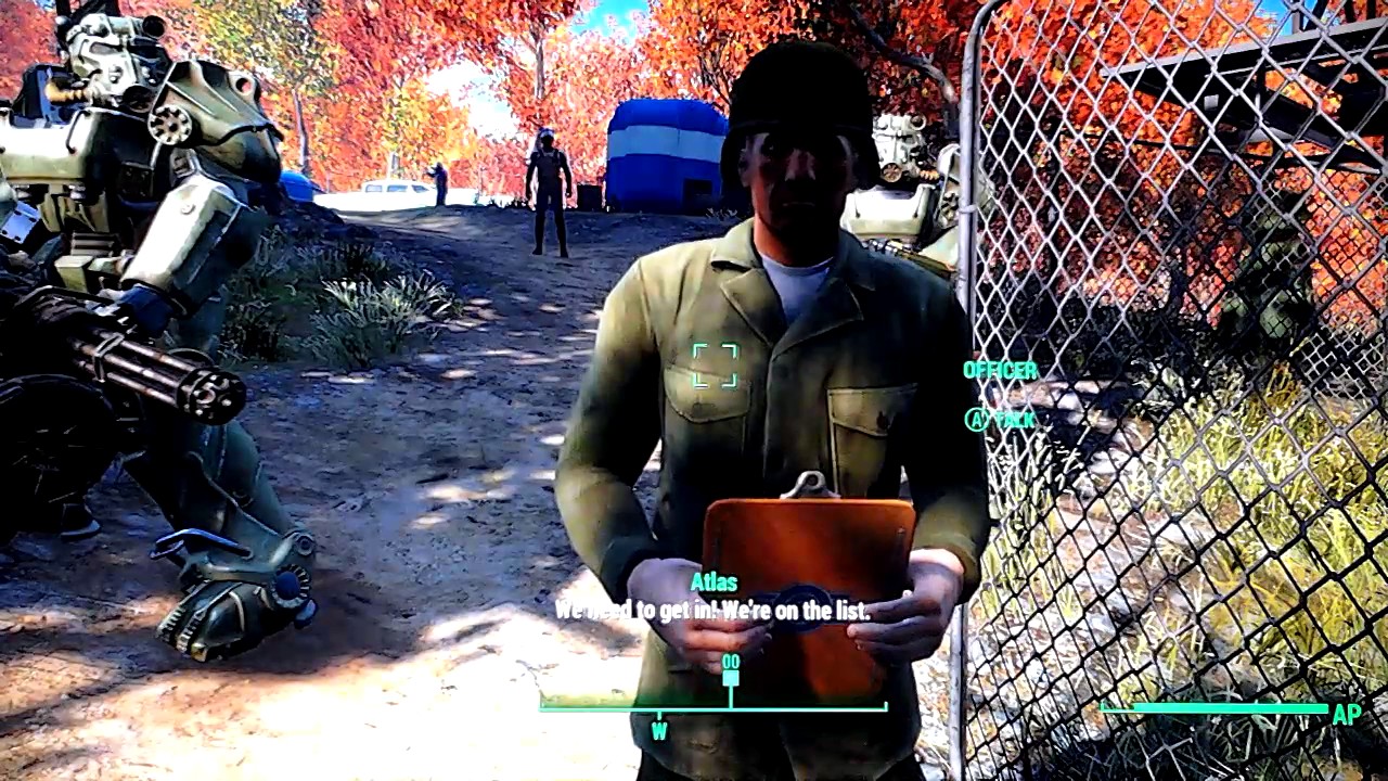 Courier (Atlas) in Fallout 4 revisit! Part 1: War never changes - YouTube