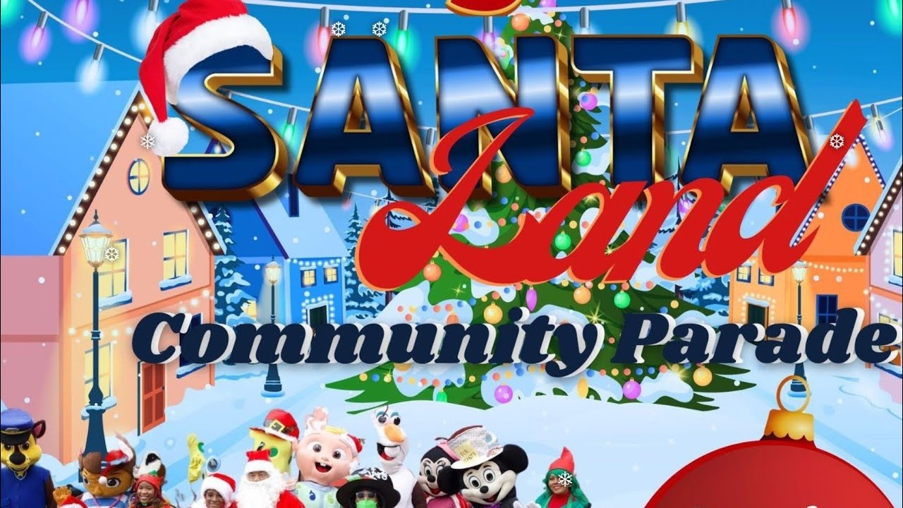 Live! BROOKLYN'S 5TH ANNUAL SANTA LAND PARADE!!! - YouTube