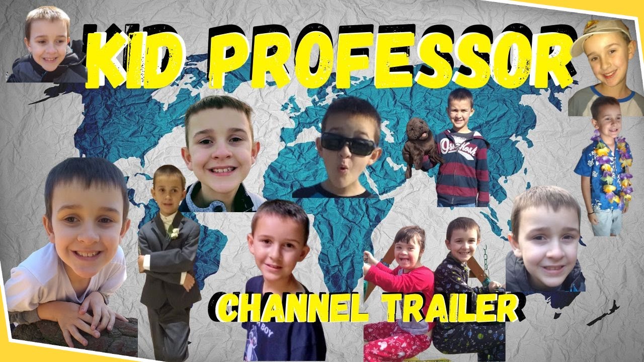 Kid Professor: Channel Trailer - YouTube
