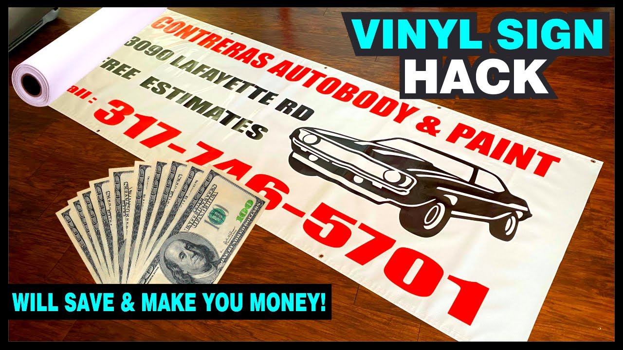 EVERY TIME WE MAKE THIS VINYL SIGN IT NEVER FAILS! 🤑 - YouTube