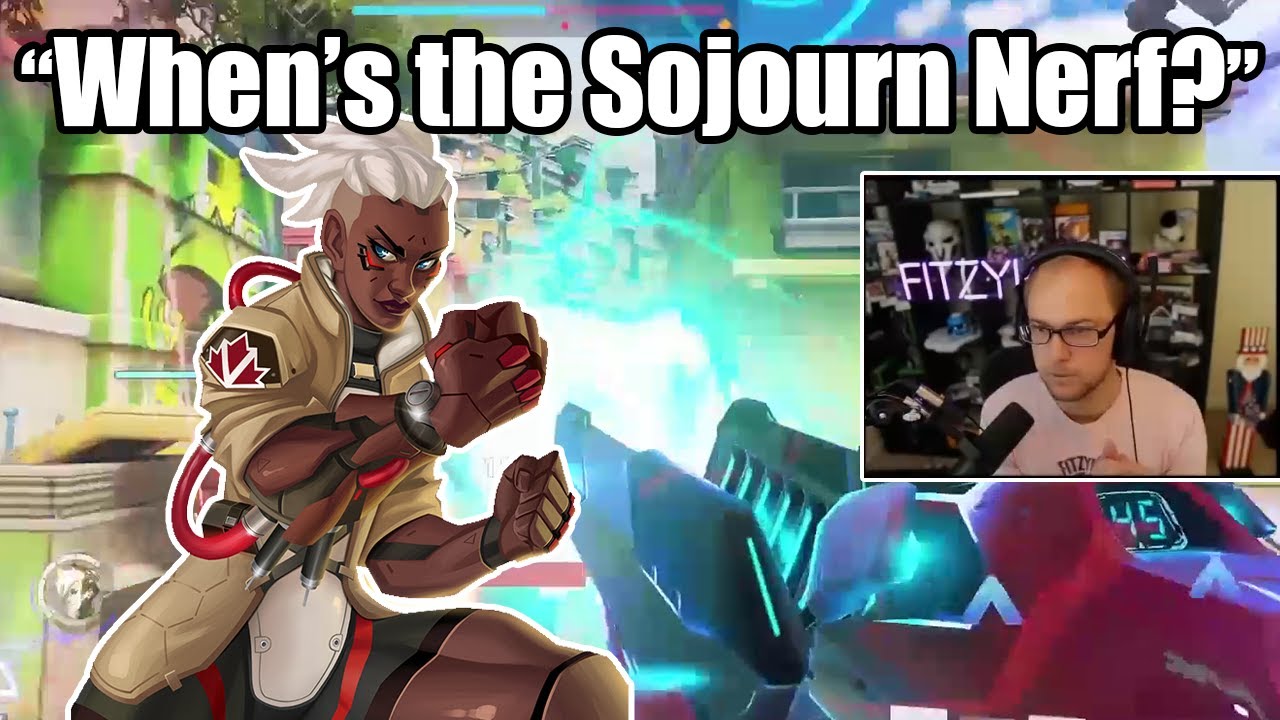 Fitzyhere faces my Sojourn with Reactions (OVERWATCH 2) - YouTube