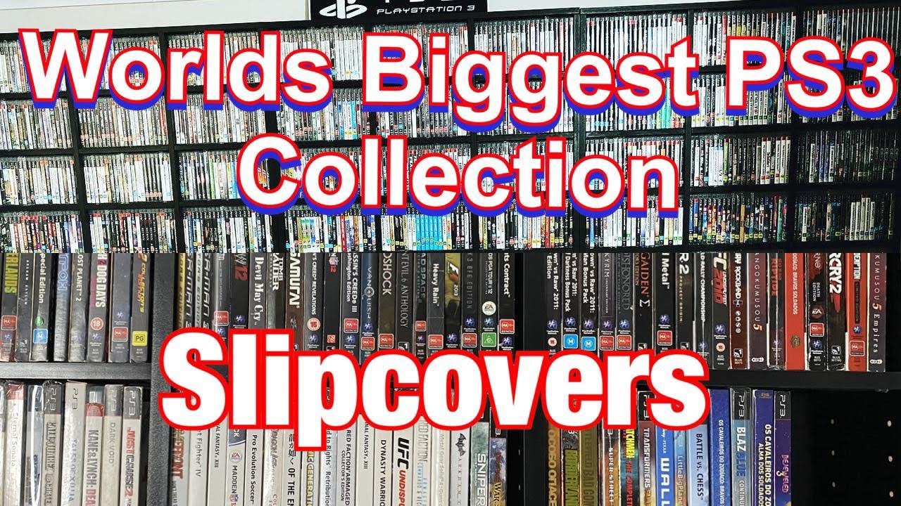 My PS3 Collection Over 2300+ Games Part 10 (Slip Covers) - YouTube