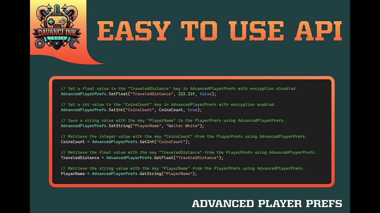 Advanced playerprefs - YouTube