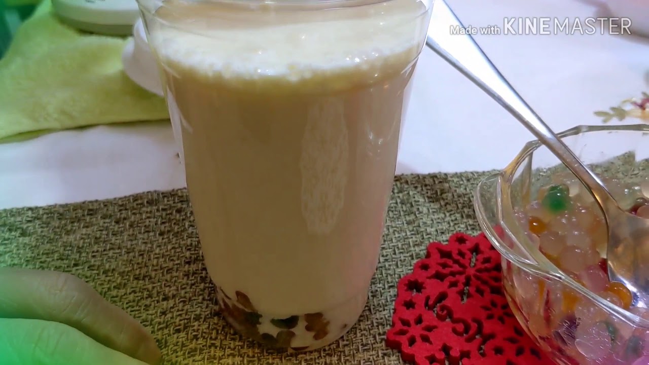 Tapioca Drinks so Refreshing Yummy. How to make Tapioca Drinks - YouTube