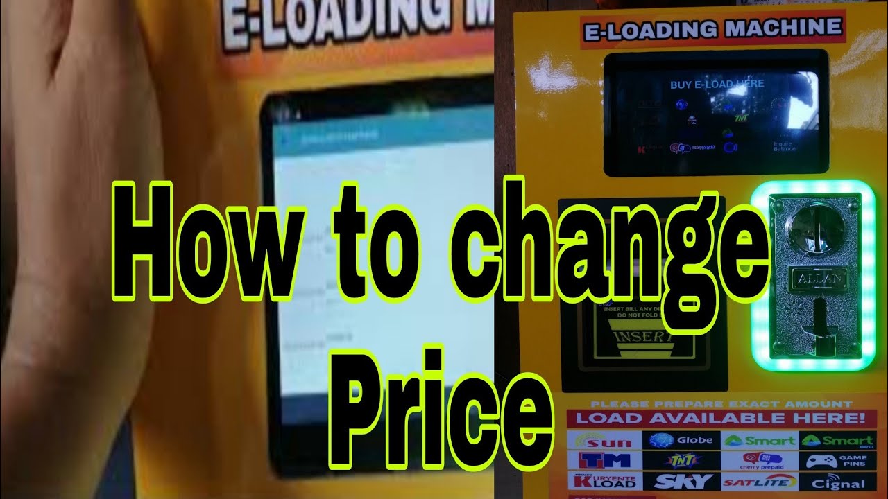 Paano mag change ng price bawat load sa Eloading Machine |Fox Eloading ...