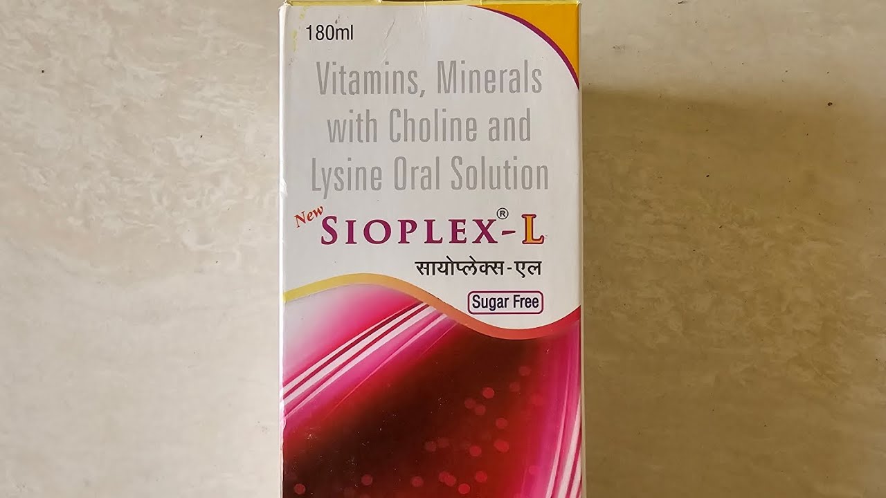 Brand Name Series || Drug #407 || Sioplex L Solution || Multivitamin ...