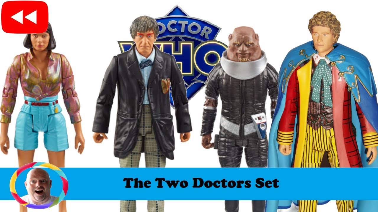 Dr Who The Two Doctors Figure Set Review - YouTube