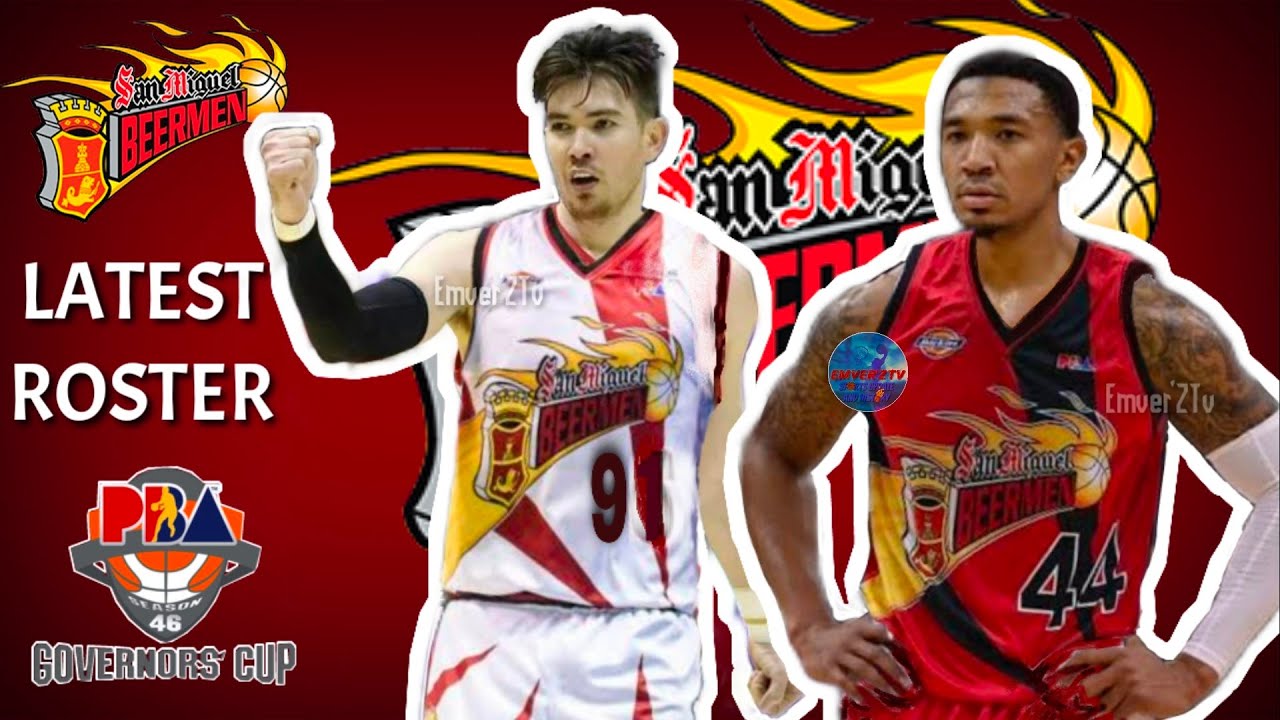 SMB LATEST Line Up 2022 |PBA Governors Cup Update |PBA UPDATE 2022 ...