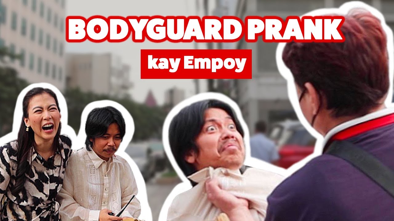 Bodyguard Prank by Alex Gonzaga - YouTube